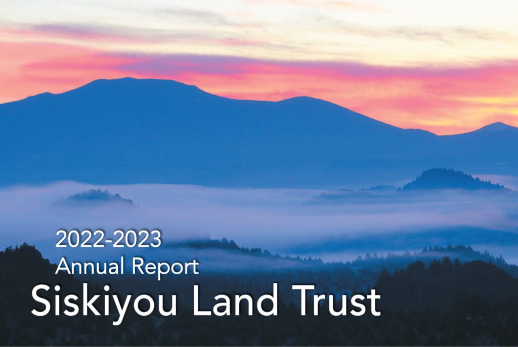 Siskiyou Land Trust – Long time stewardship of agricultural, forest ...